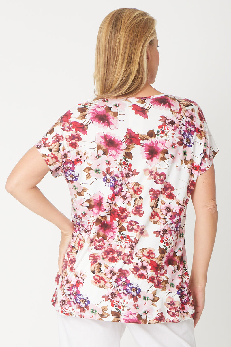 Perfect Vee Tee - Floral - 31391 – WD Designs Wholesale