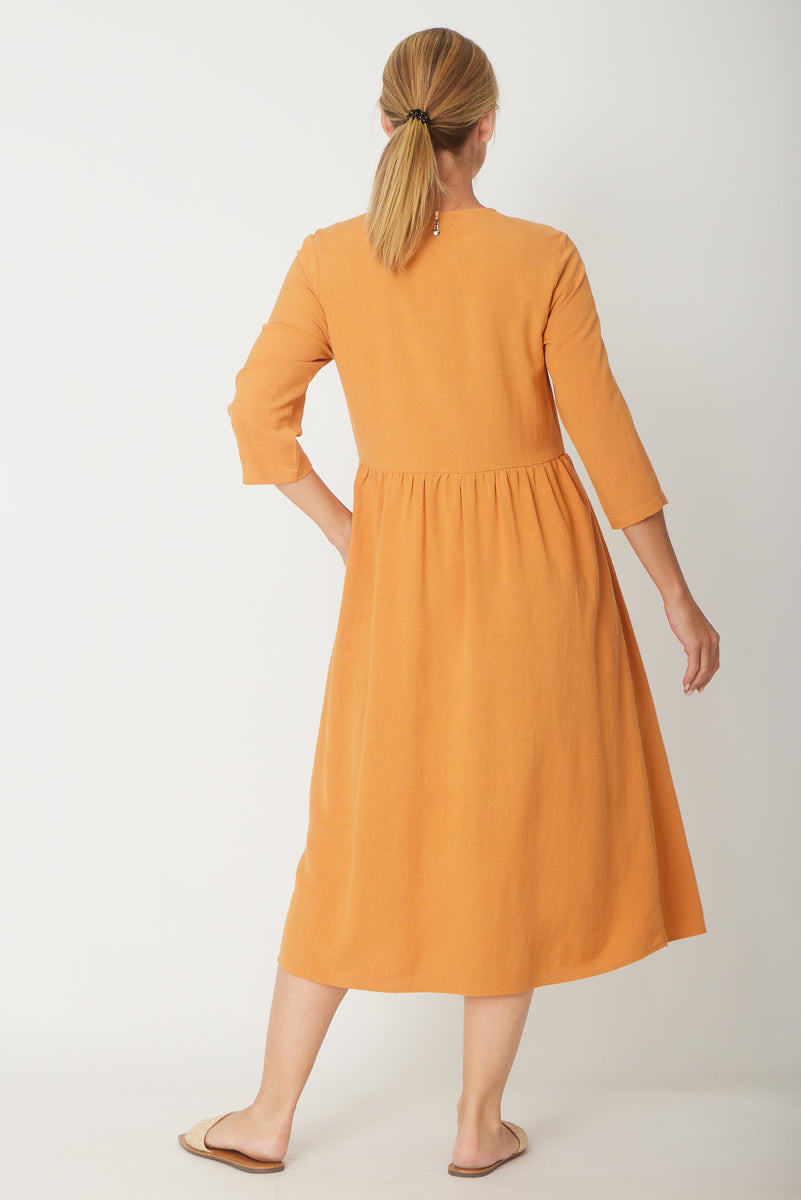 Anya Dress - Pumpkin - 31335 – WD Designs Wholesale